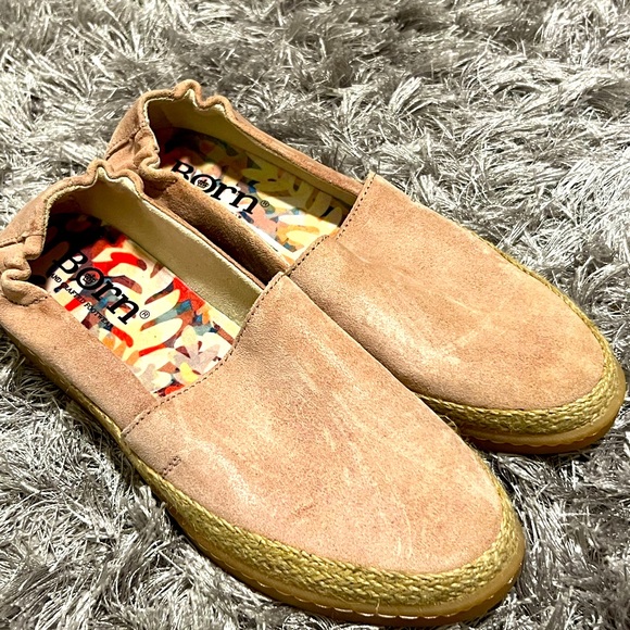 Born | Shoes | Born Pink Leather Flats | Poshmark